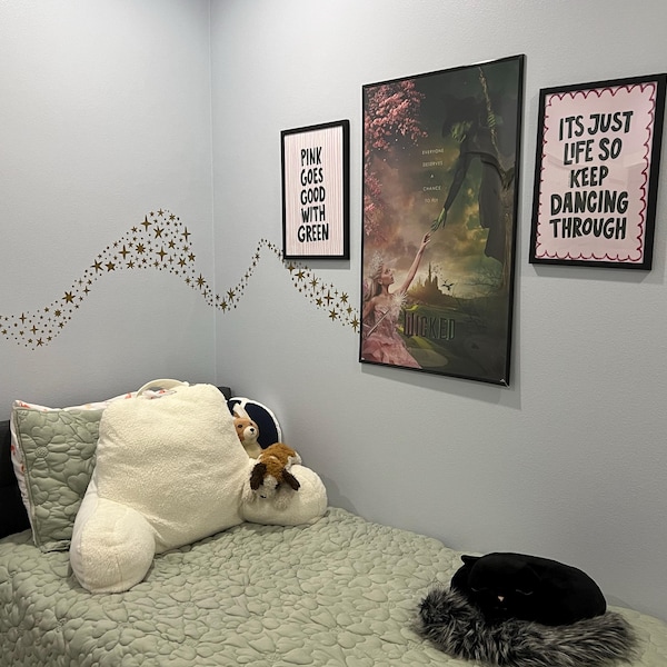 Wave Wall Decals Removable, Reusable Wall Stickers Watercolor Beach Art ...