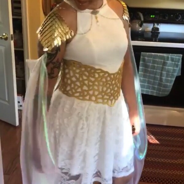 TUTORIAL How to Make Scale Mail Cape - Etsy