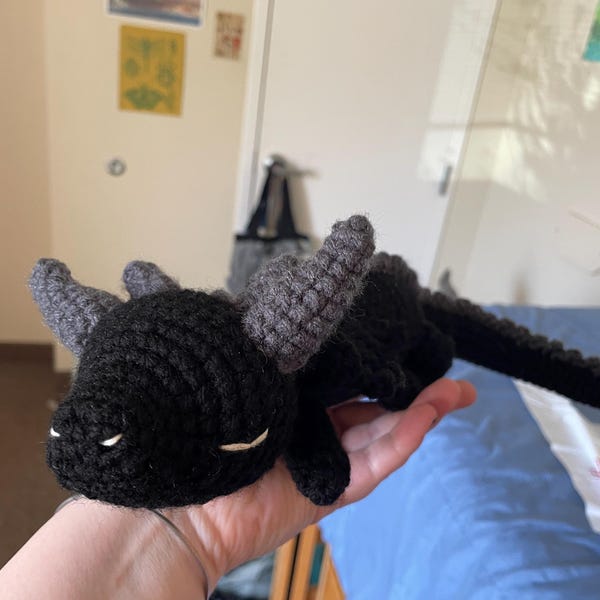 Sleepy Golden Dragon Crochet Pattern: Amigurumi Toy (PDF Pattern) - Etsy