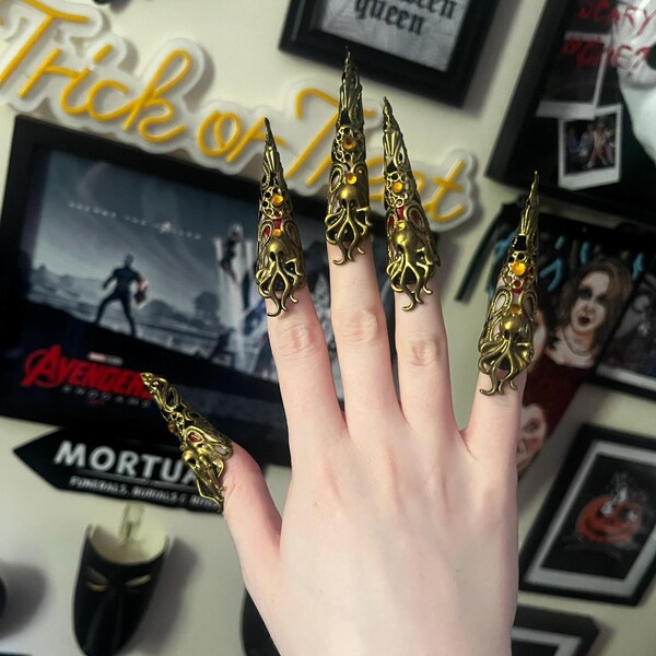 Nosferatu Set- Gothic Headpiece, Goth Halo, Alternative Tiara, Alt ...