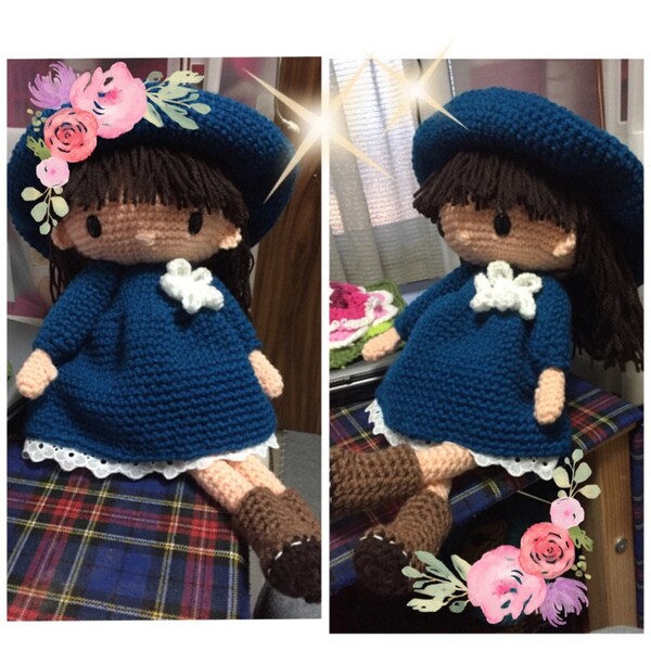 Matilda - Amigurumi Doll Crochet Pattern PDF - Etsy