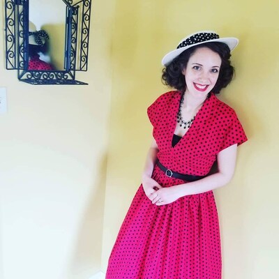 Simplicity 7768 UNCUT Vintage Sewing Pattern for Dress in Half-sizes ...