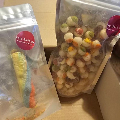 UK Freeze Dried Apple Chamoy & Tajin Rings Crisp, Light, Airy Delicious ...