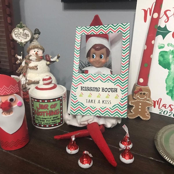 Printable Elf Kit: 24-day Activity Props, Editable Letters (digital ...