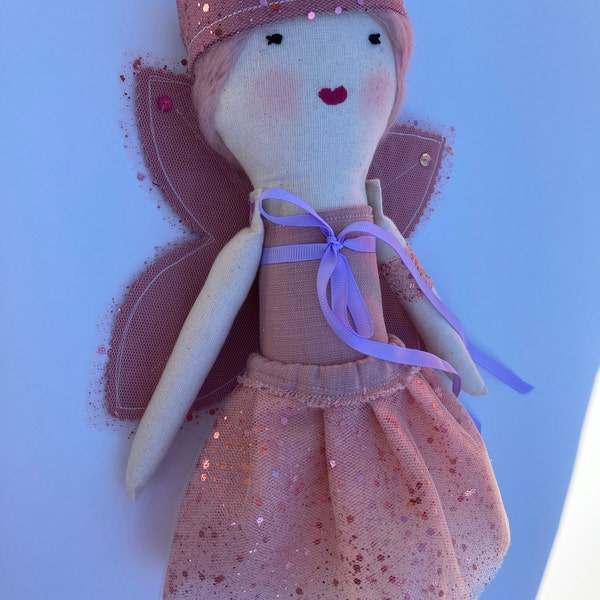 Fairy Rag Doll Sewing Pattern: 21" Heirloom Cloth Doll (PDF Digital ...