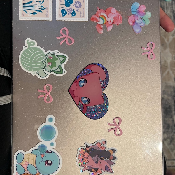 Cute Cat Poke With Yarn Holographic Stickers Vol.1 | Cute Stickers ...