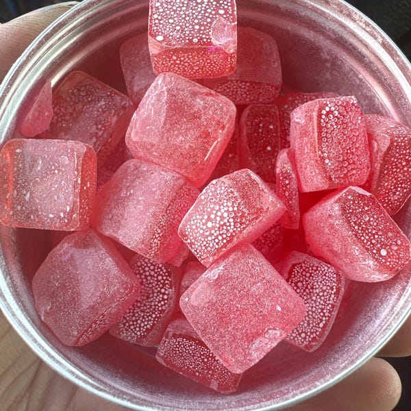 Peach Hard Candy Squares | Homemade Candy | Small Batch - Etsy