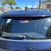 Car Tramp Stamp Vinyl Decal | Rearview Mirror Laptop Bumper Sticker ...