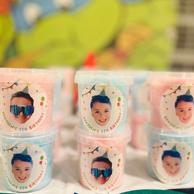 Kids Birthday Stickerpersonalized Birthday Stickercustom Kid Birthday ...