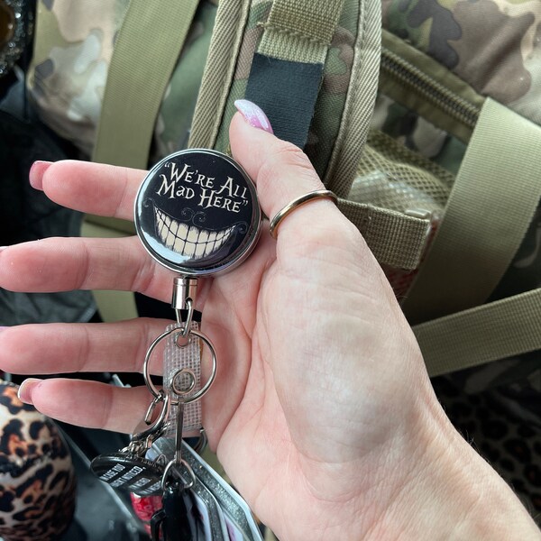 Go With the Flo. Florence Nightingale. Cute Badge Reel, Clip, Holder ...