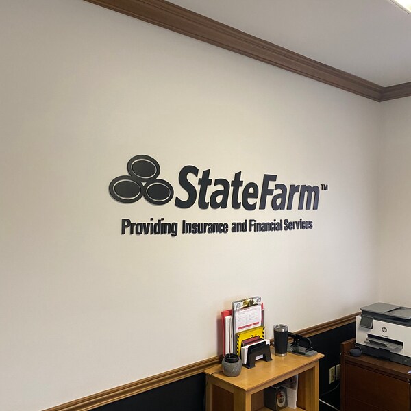 Insurance Menu Sign for Office Coffee Station - 1/8" Thick PVC or ...