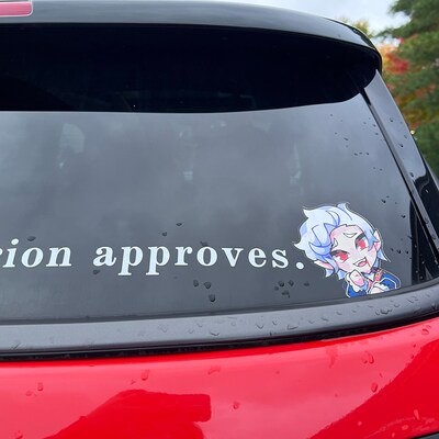 Baldur's Gate 3 Vinyl Decal Companion Approves Disapproves BG3 Astarion ...