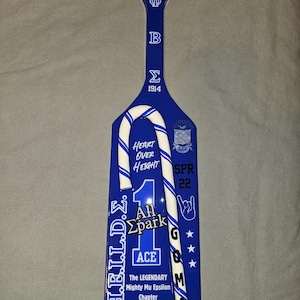 Alpha Phi Alpha Paddle - Etsy