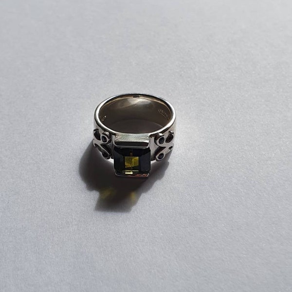 RARE 2.4ct Natural Pink HACKMANITE FLUORESCENT Sterling 925 Silver ...