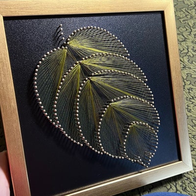 String Art Kit DIY String Art Craft Kit Mandala String Art Thread Art ...