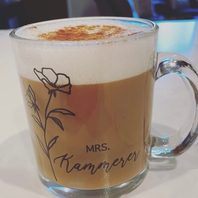 Future Mrs Mug, Flower Bride to Be Personalized Camp Mug or Glass Clear ...