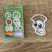 Pride Yippee Pins Yippee Tbh Creature Pin Badges LGBTQ Autism Creature ...