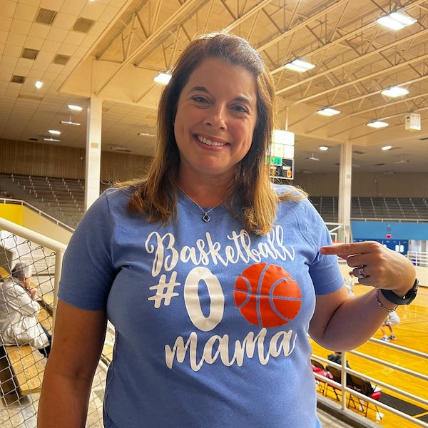 Personalized Basketball Mama Shirt With Player Number| Custom ...