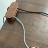 Wooden Cable Holder | Mahogany, Walnut, Cherry | Wire Management | Desk ...