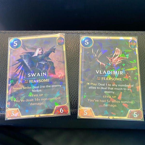 Legends of Runeterra Custom Card League of Legends Customizable ...