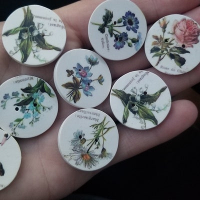 Blue and White Tile Buttons Pakistan sindh 16th Century - Etsy Australia