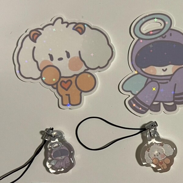 ATEEZ Art Print Digital Drawing Flower Headshot Portrait Hongjoong ...