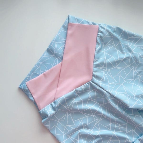 Crossover Gym Shorts and Leggings PDF Sewing Pattern | Make Your Own ...