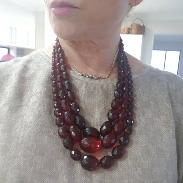 Antique Chinese Silver Qilin Dragon Pendant Necklace, Warrior Riding ...