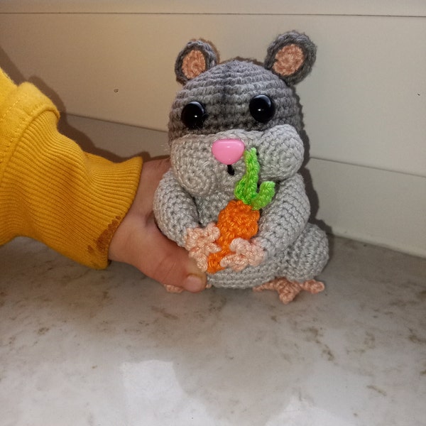Hamish the Hamster Amigurumi Crochet Pattern - Etsy Australia