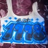 Airbrush Est Year Design - Etsy