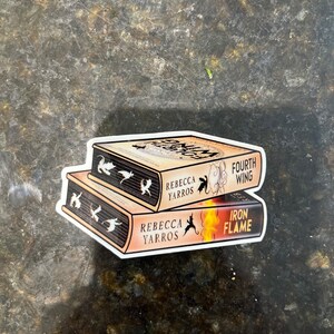 Happy Place Book Stack Sticker - Etsy