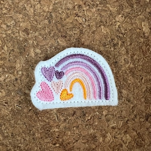 SLP Rainbow Feltie Design 2 Sizes Machine Embroidery Design - Etsy