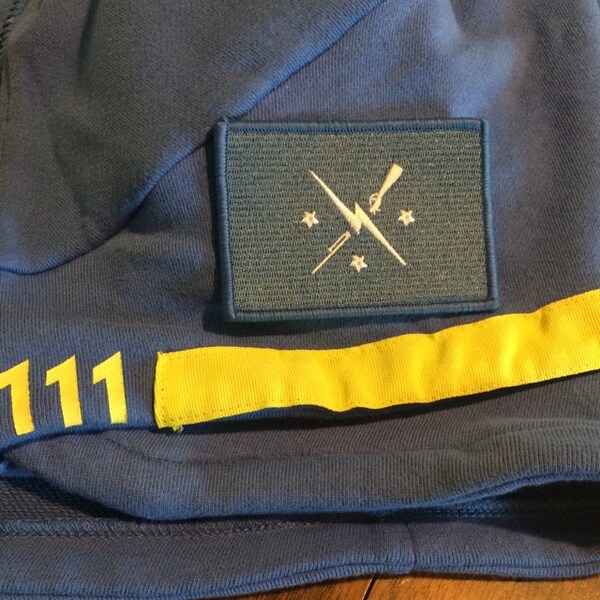 Fallout Inspired Minuteman Style Patch With 2.5"x3.5" Cosplay Hook and ...