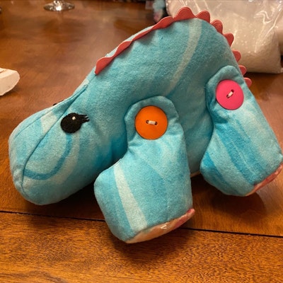 Dinosaur Sewing Pattern, T-rex, Stegosaurus, Tyrannosaurus ...