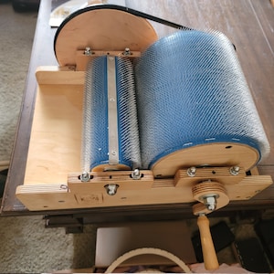 Wool Picker Fiber Collector Fibre Comb Fleece Collector preparation to ...