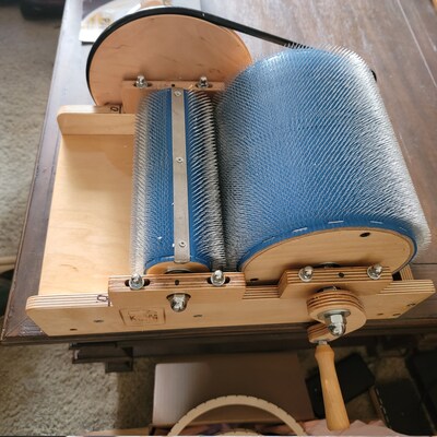 Wool Picker Fiber Collector Fibre Comb Fleece Collector preparation to ...