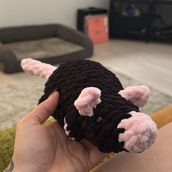 No Sew Rat Crochet Pattern PDF | Instructions ONLY | Make Your Own ...