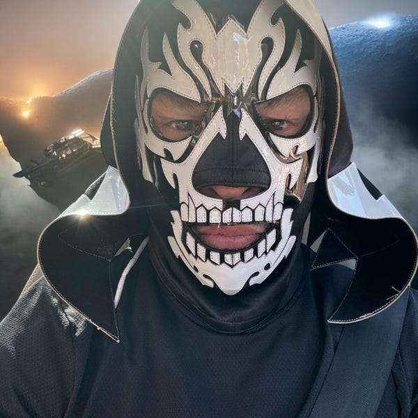 Shark Luchador Mask Mexican Wrestling Mask Lucha Libre Luchador Cosplay ...