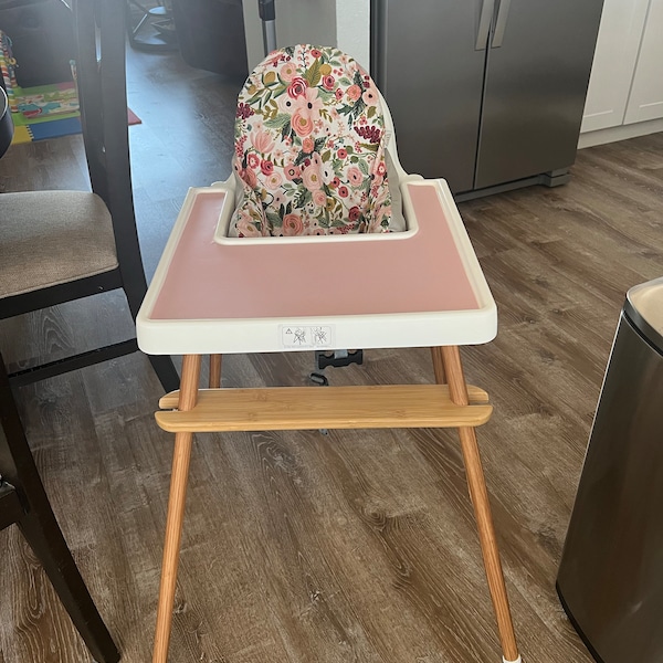 Bamboo Adjustable Highchair Footrest // IKEA Antilop High Chair Foot ...