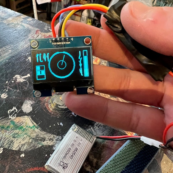 Mandalorian Radar Gauntlet Display Screen Scanner Graphic Mandoputer - Etsy