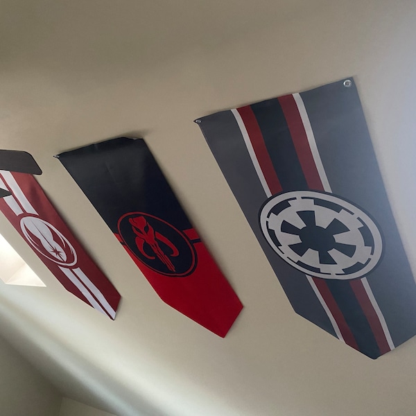 Jedi Order Pennant Flag Banner | High Quality Materials | Size: 50x120 ...