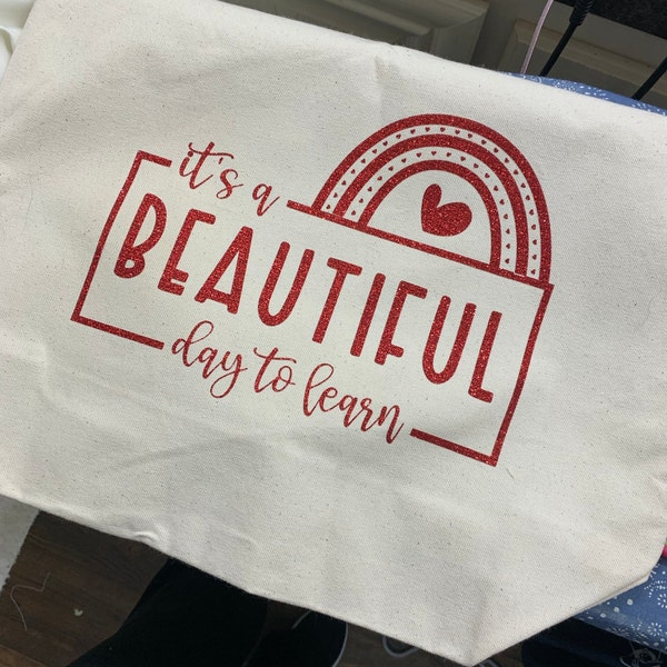 It's A Beautiful Day to Learn Svg, Gift for Teacher, Teacher Life Svg ...