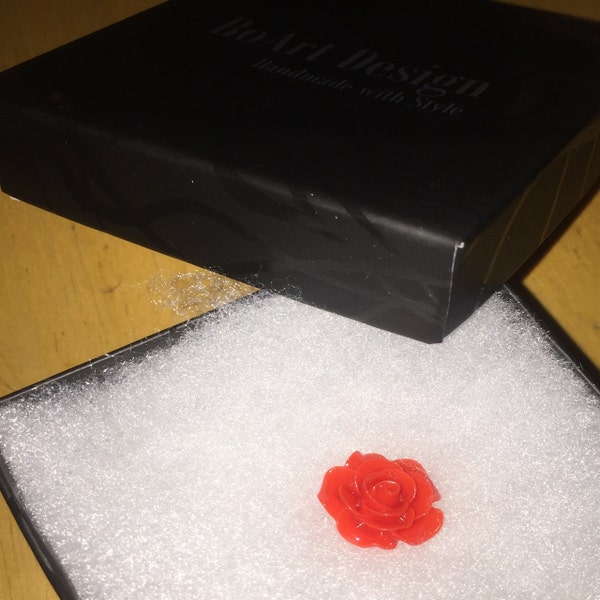 Spade Inspired Dark Pink Kanzashi Flower Lapel Stick Pin/lapel Pin ...