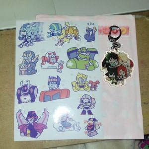 TF MTMTE TFA Starscream Sticker Sheets - Etsy
