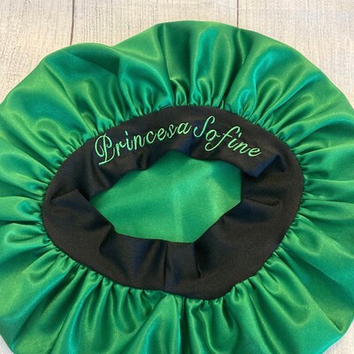 Custom Embroidered/satinlined/hair Bonnet/personalized W/name/teen ...