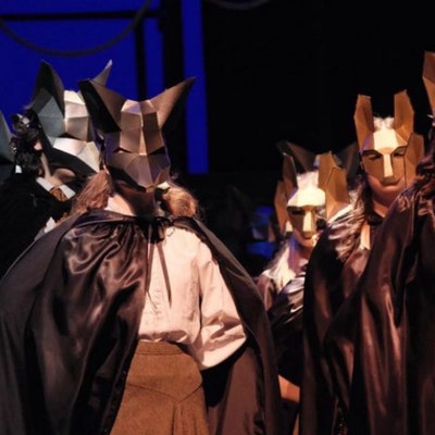 Jackal Mask, Papercraft Mask Template - Etsy