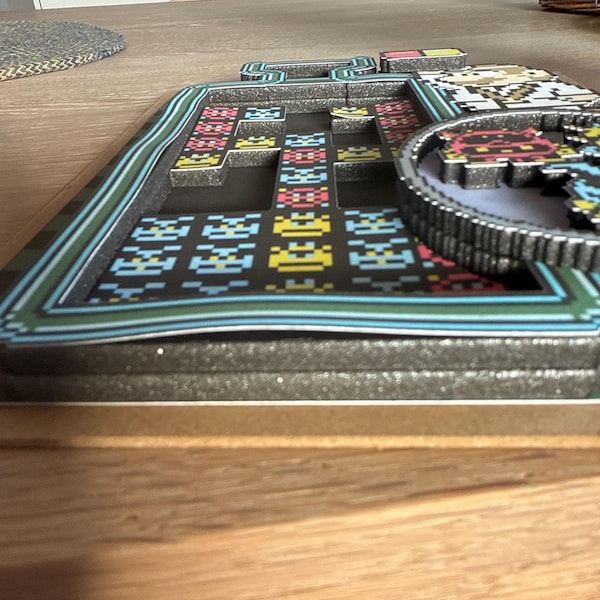 Hyrule Map 3D Shadow Box, 8x8, the Legend of Zelda: A Link to the Past ...