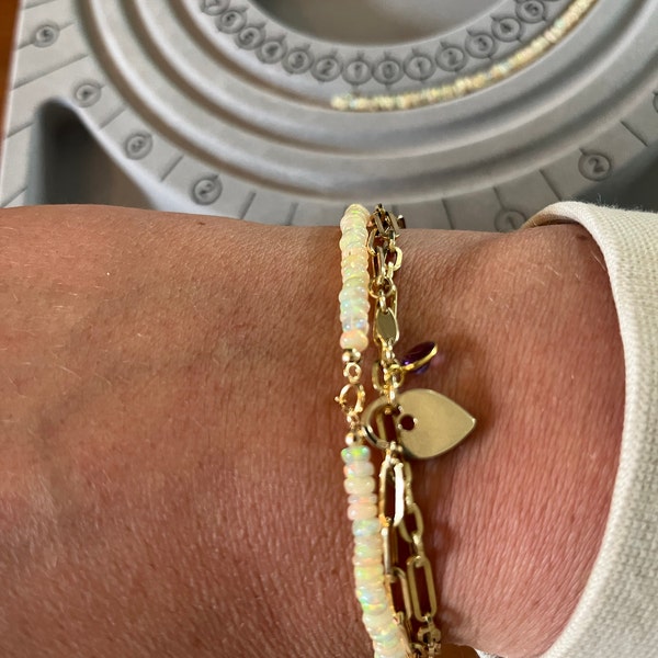 14k Gold Crimp Bead Cover • 3mm • Solid 14 Carat Yellow Gold • Round ...