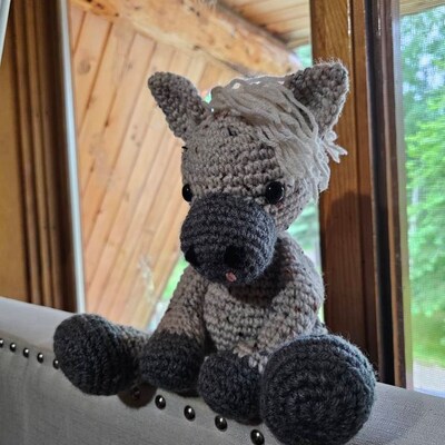 Wolf Crochet Pattern Easy Crochet Wolf Amigurumi Pattern Cute Wolf ...