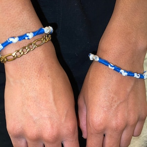 YHWH Bracelet, Pictograph Hebrew Behold Nail Behold Hand COTTON ...